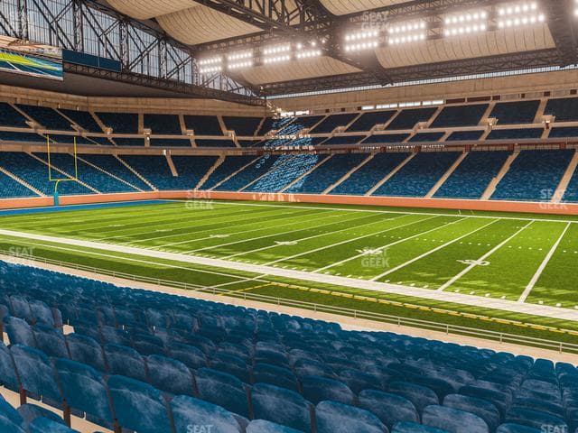 Ford Field Seating Chart & Seat Views | SeatGeek