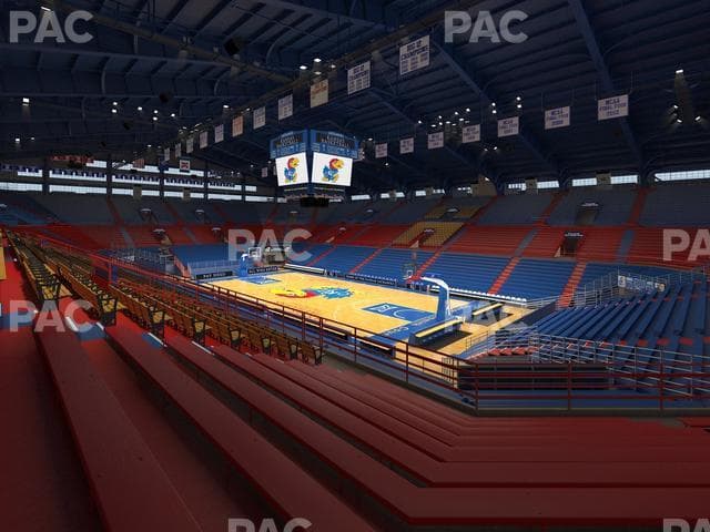 Allen Fieldhouse Seating Chart & Seat Views | SeatGeek