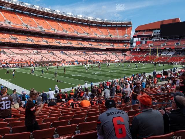 Cleveland Browns Stadium Seat Views | SeatGeek