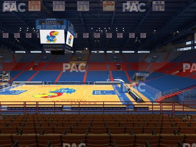 Allen Fieldhouse Seating Chart & Seat Views | SeatGeek