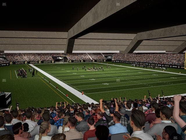 Caesars Superdome Seating Chart & Seat Views | SeatGeek