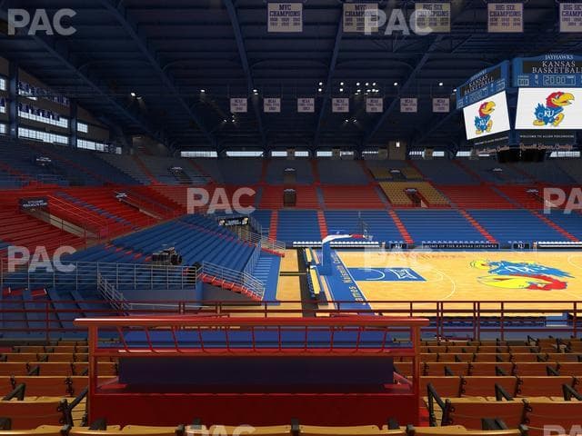 Allen Fieldhouse Seating Chart & Seat Views | SeatGeek