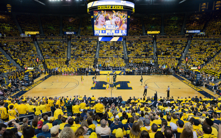 Crisler Arena Background