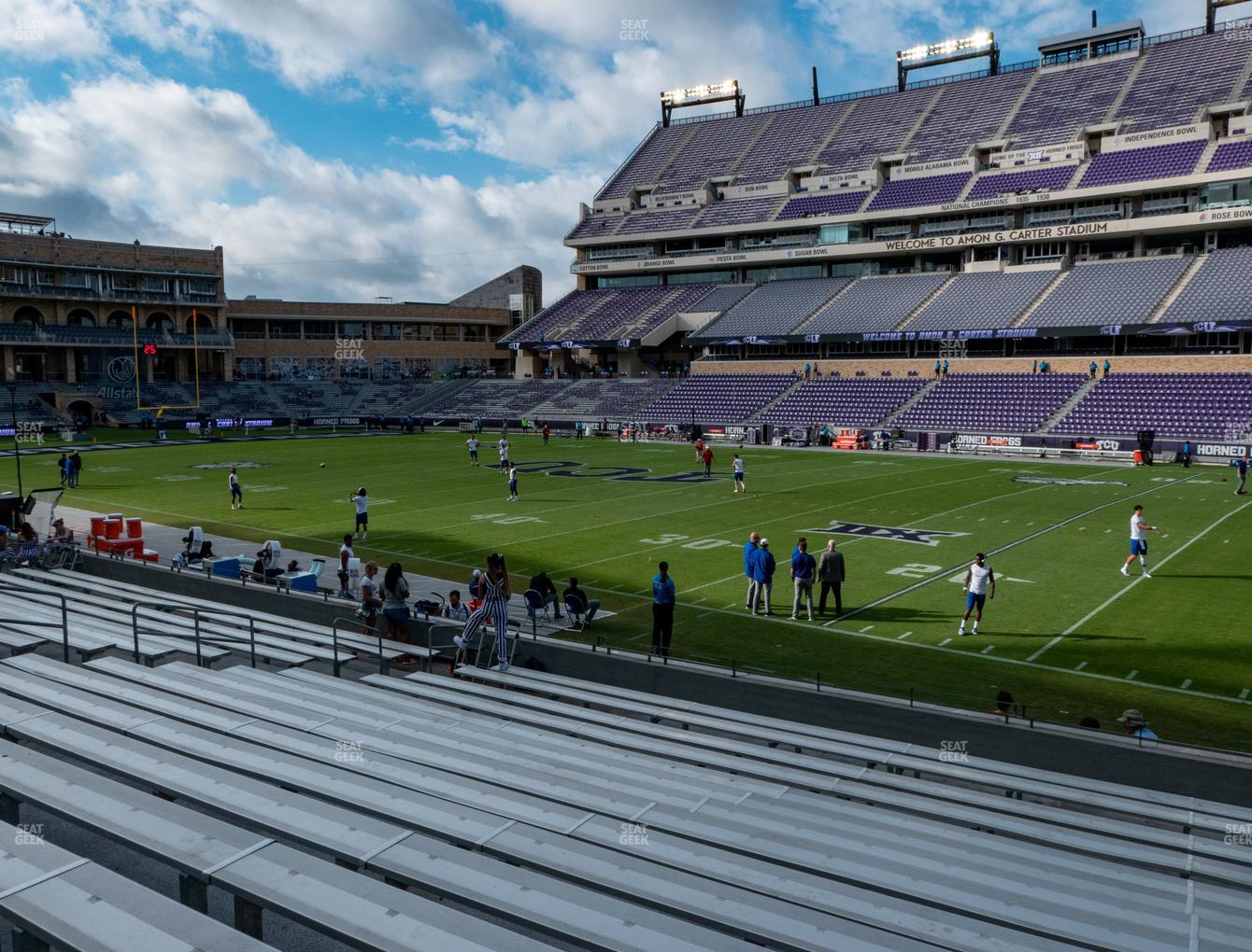 Amon G. Carter Stadium Section 122 Seat Views | SeatGeek