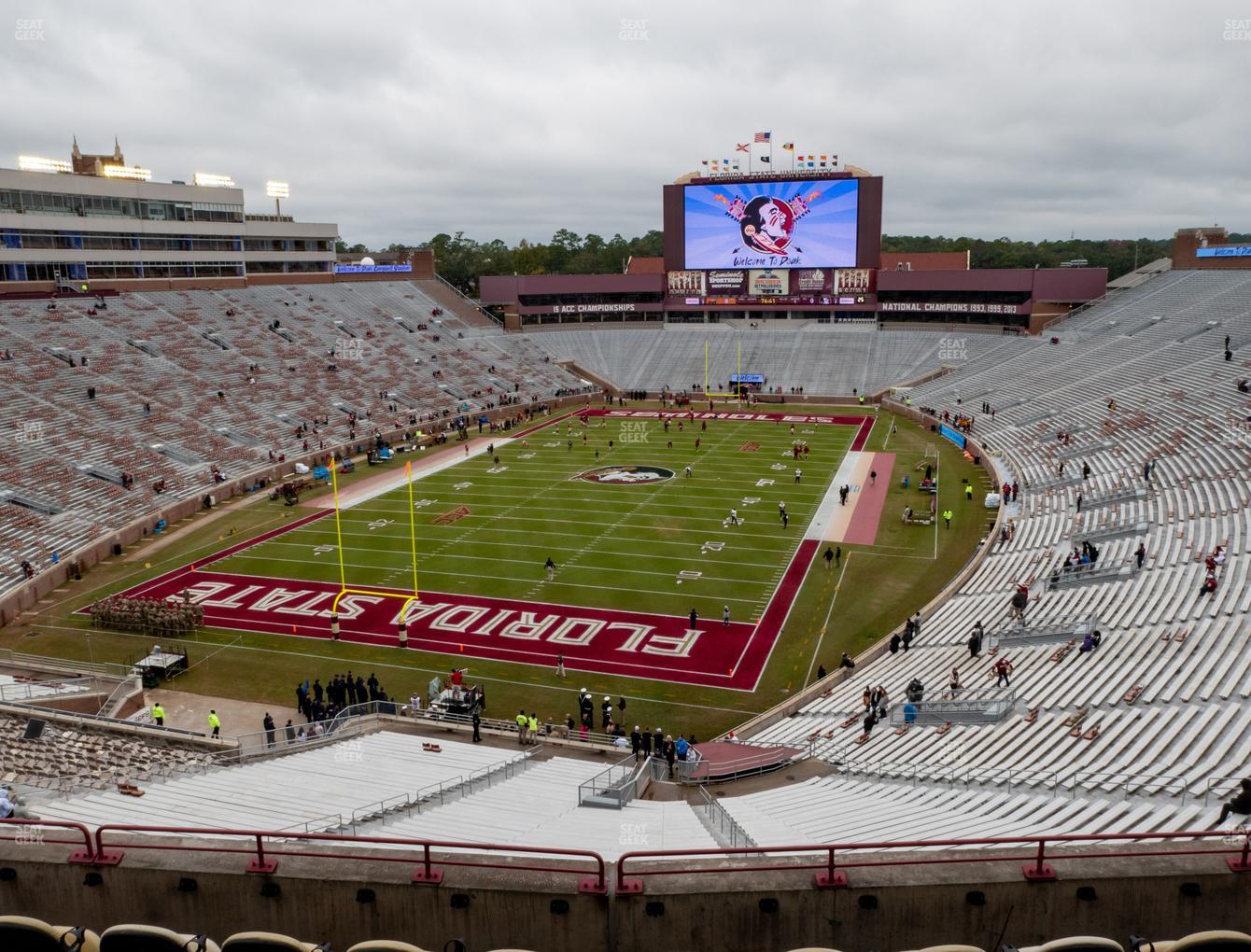 Doak Campbell Stadium Club 318 Seat Views | SeatGeek