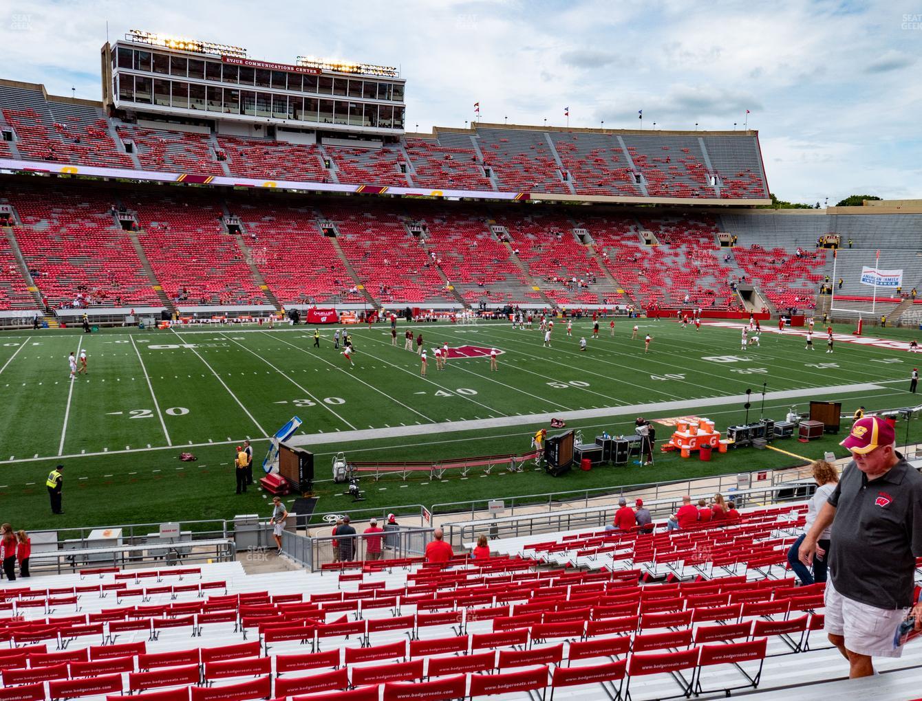 Camp Randall Stadium V Seat Views | SeatGeek
