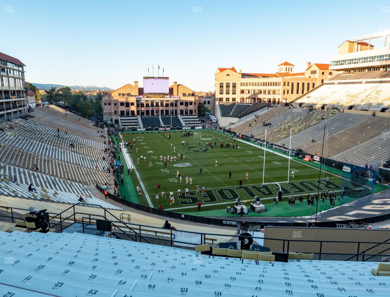 Folsom Field Section 207 Seat Views | SeatGeek