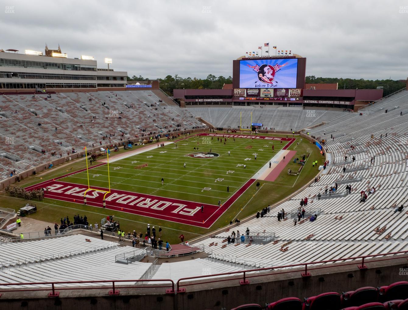 Doak Campbell Stadium Club 317 Seat Views | SeatGeek