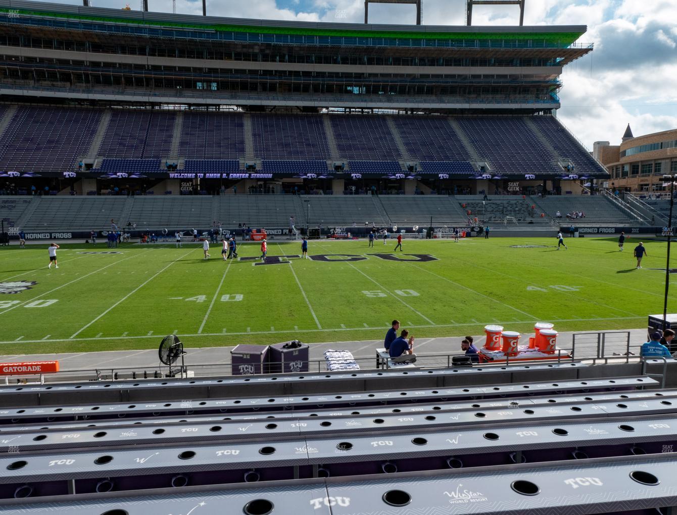 Amon G Carter Stadium Section 105 Seat Views | SeatGeek