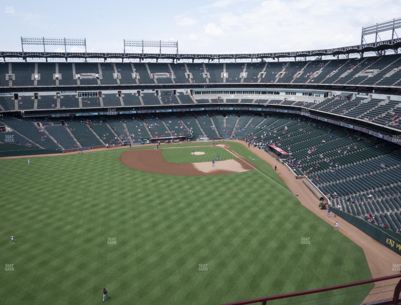 Globe Life Park Section 302 Seat Views | SeatGeek