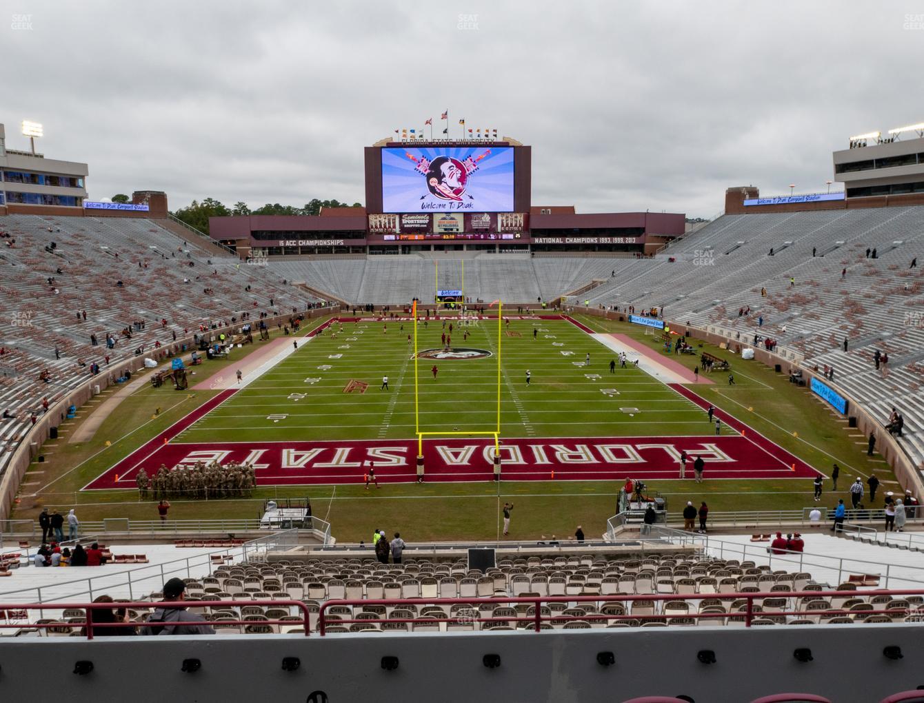 Doak Campbell Stadium Club 221 Seat Views | SeatGeek
