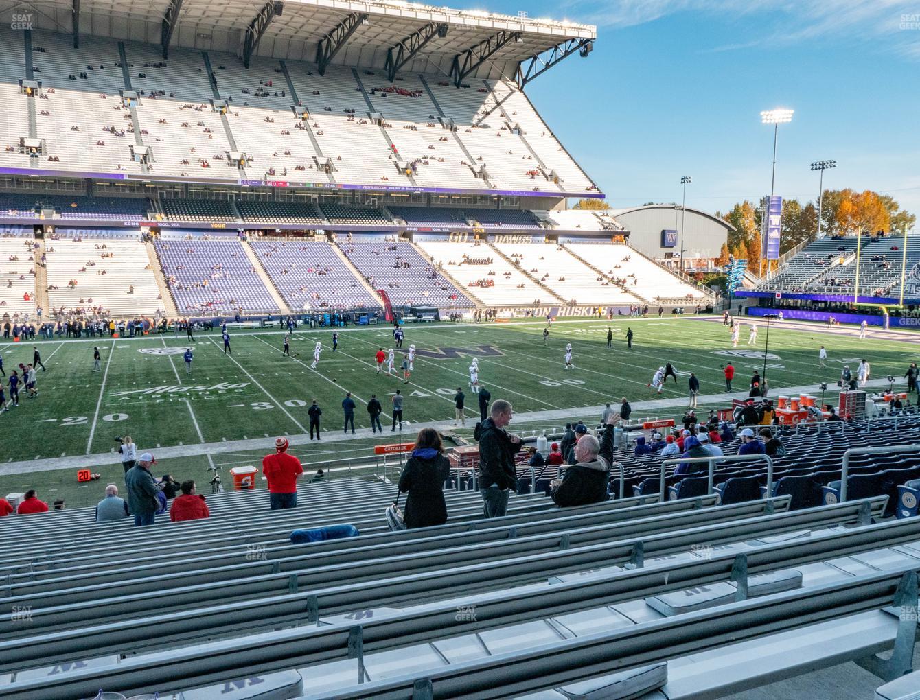 Husky Stadium Section 108 Seat Views | SeatGeek