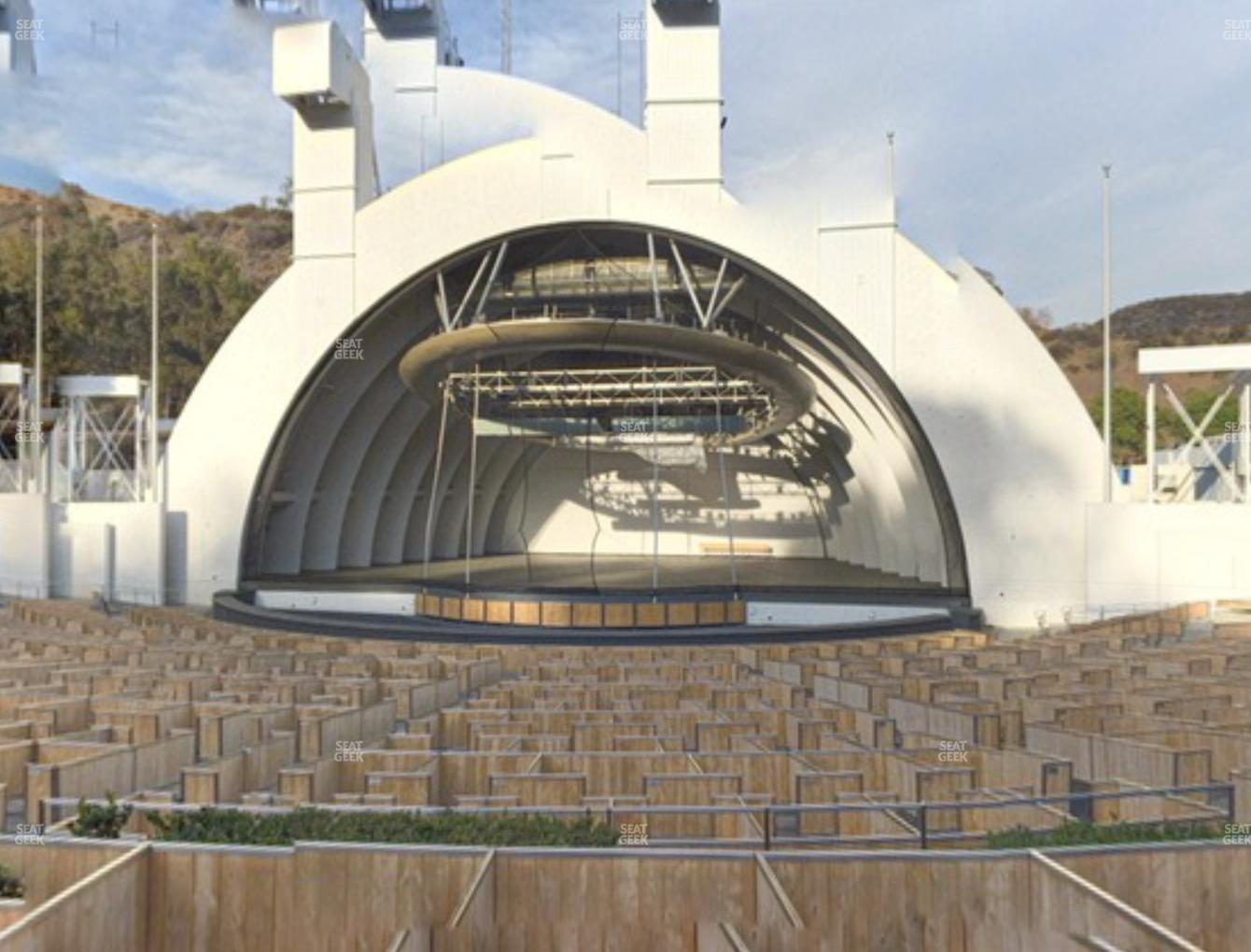 Hollywood Bowl Terrace 3 Seat Views | SeatGeek