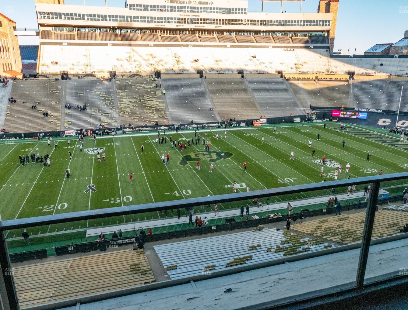 Folsom Field Section 401 Seat Views | SeatGeek