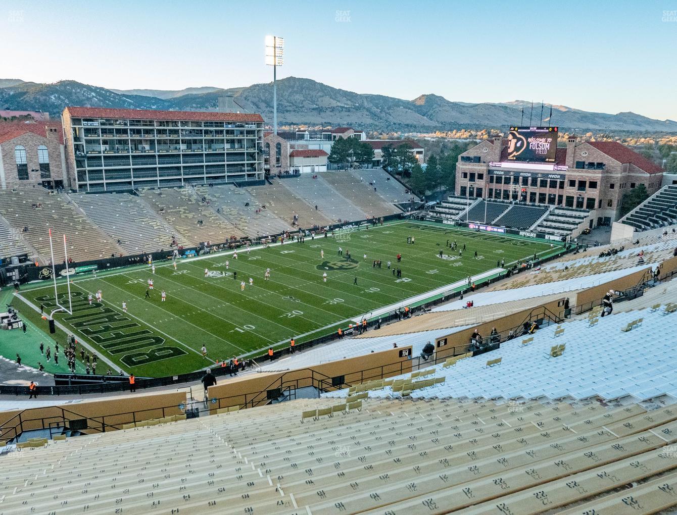 Folsom Field Section 551 Seat Views | SeatGeek