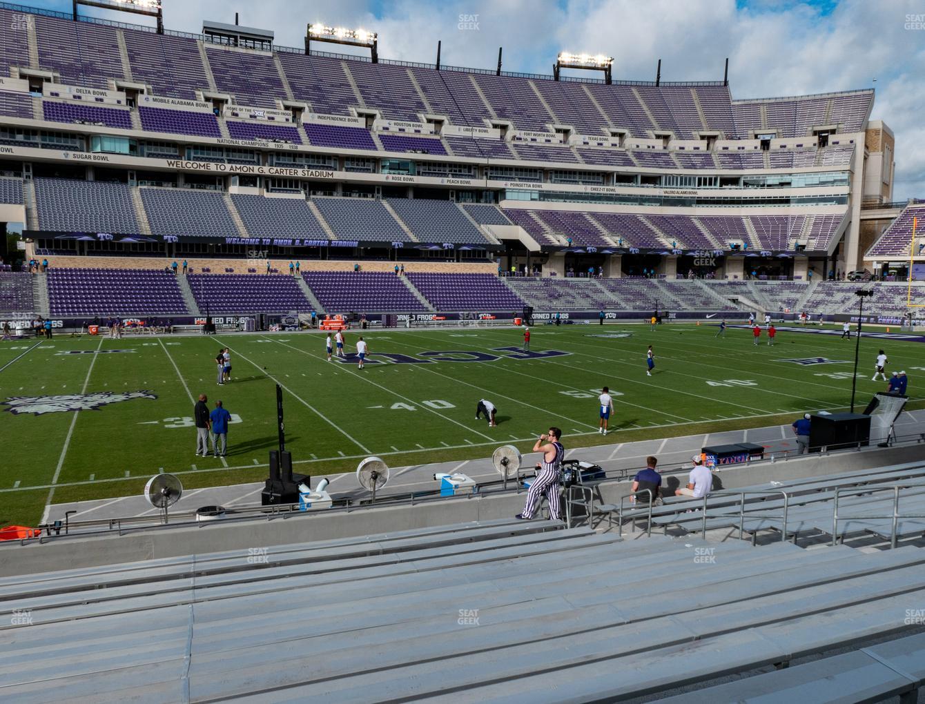 Amon G. Carter Stadium Section 126 Seat Views | SeatGeek