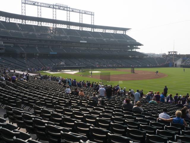 Coors Field Seating Section 117 | Cabinets Matttroy