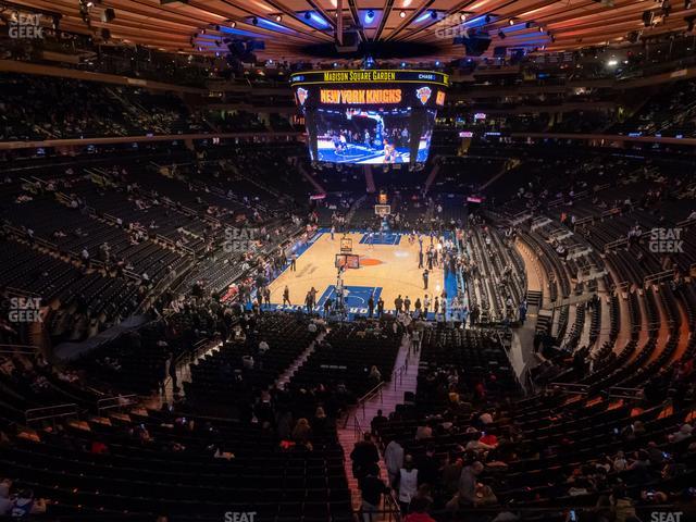 Madison Square Garden Knicks Seating View | Fasci Garden