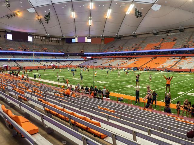 Carrier Dome Seating View | Cabinets Matttroy
